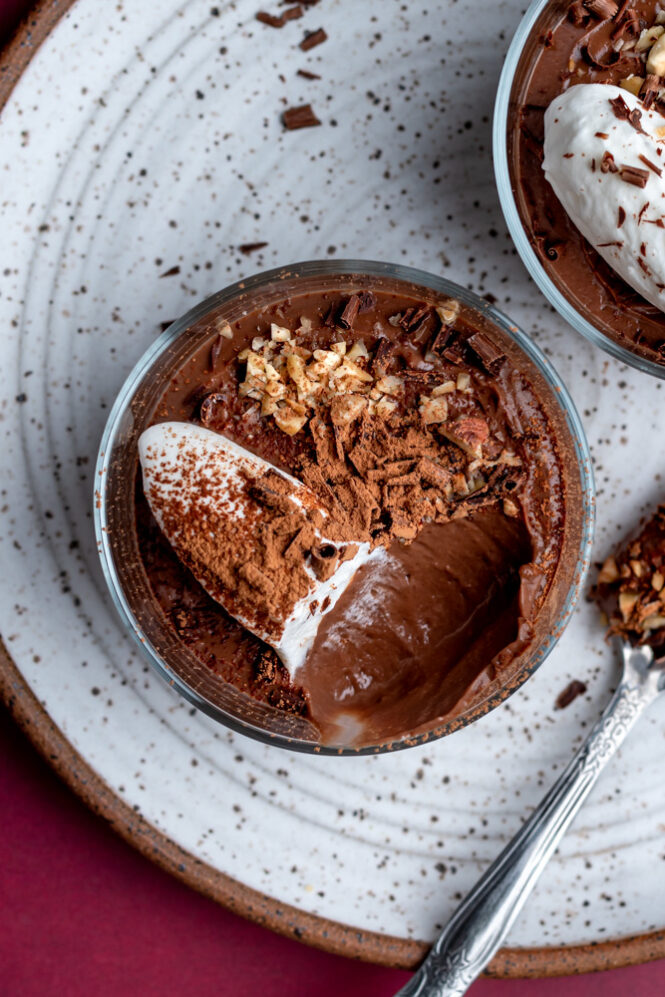 Silky Creamy Chocolate Pudding - Baking Is Therapy
